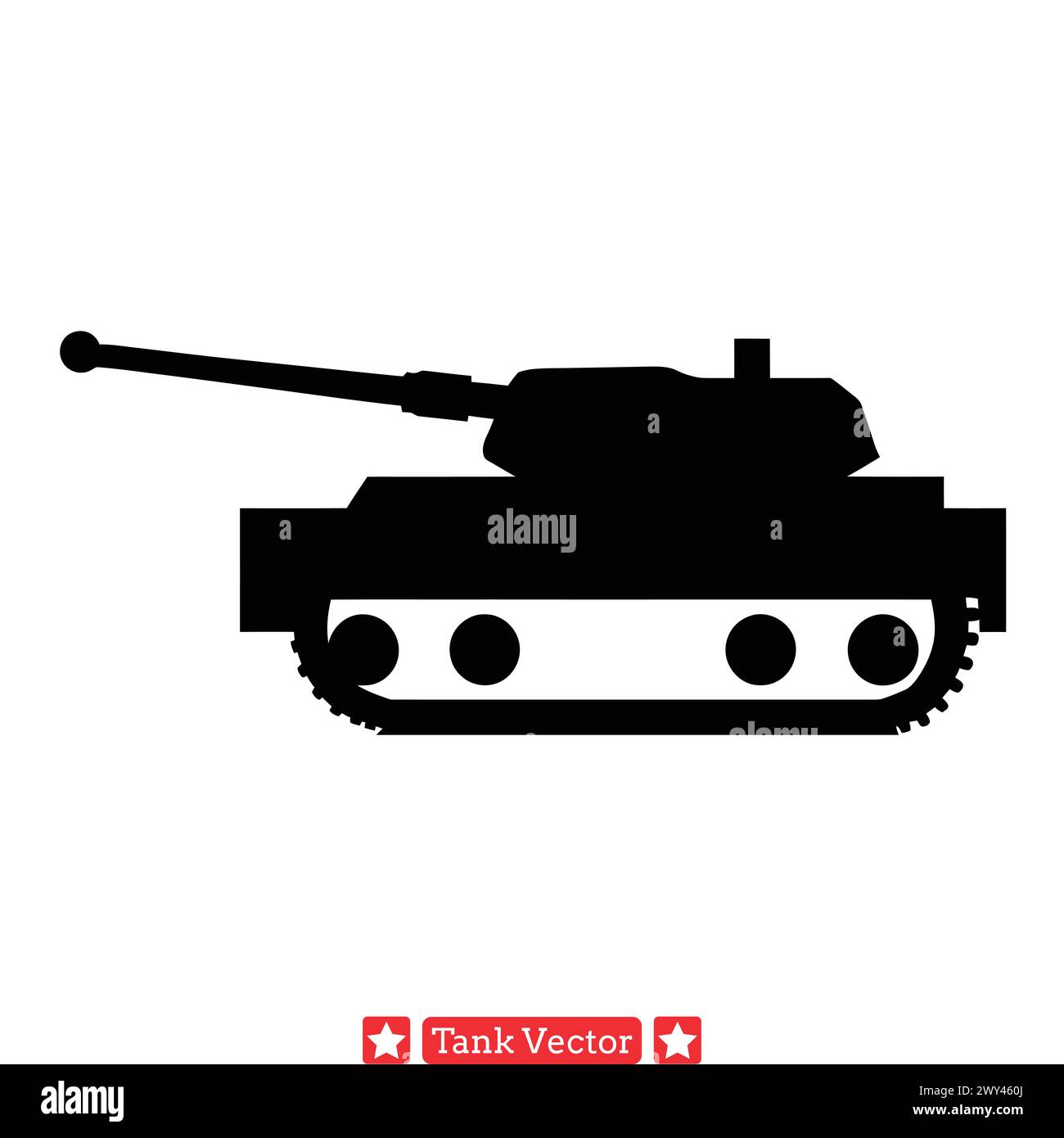 War Machine Arsenal Versatile Tank Silhouette Collection for Graphics ...