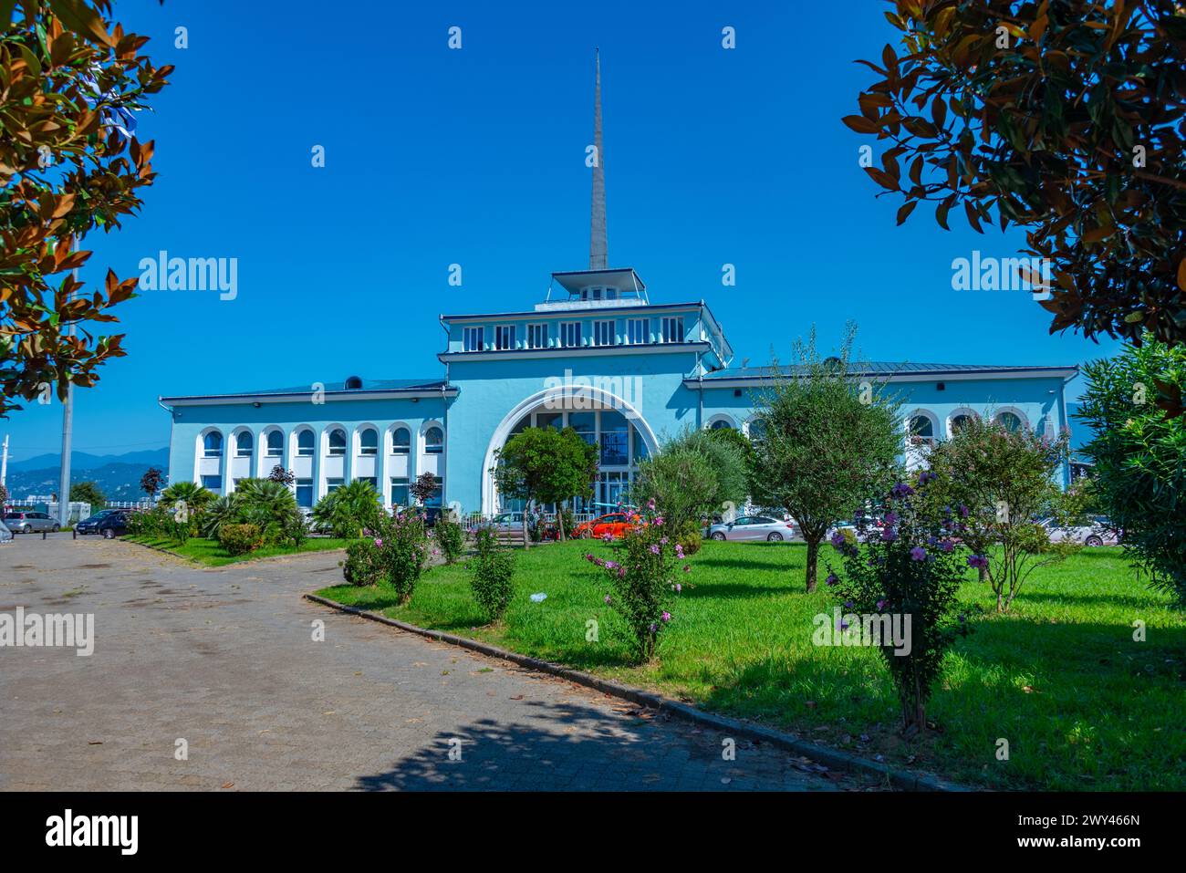 Batumi Marine Station in Georgia Stock Photo - Alamy