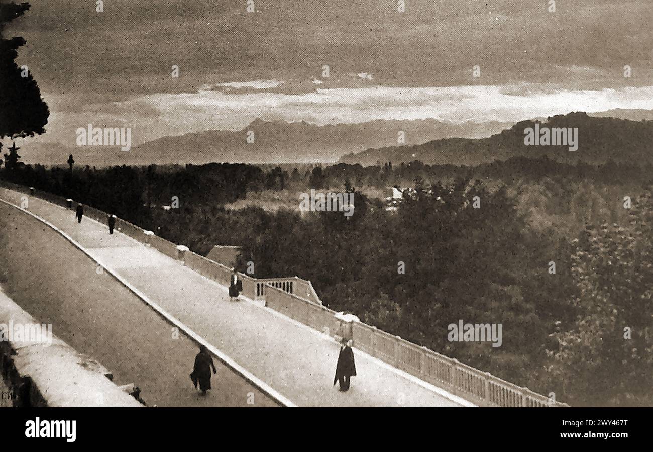 France 1939 - The Boulevard des Pyrenees, Pau -France 1939 - Le ...