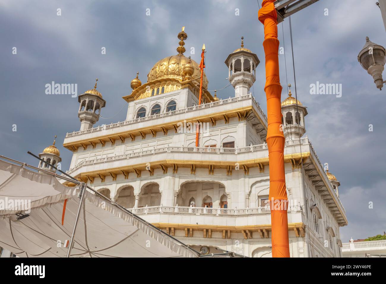 Akal Takht, Golden Temple complex, Amritsar, Punjab, India Stock Photo ...