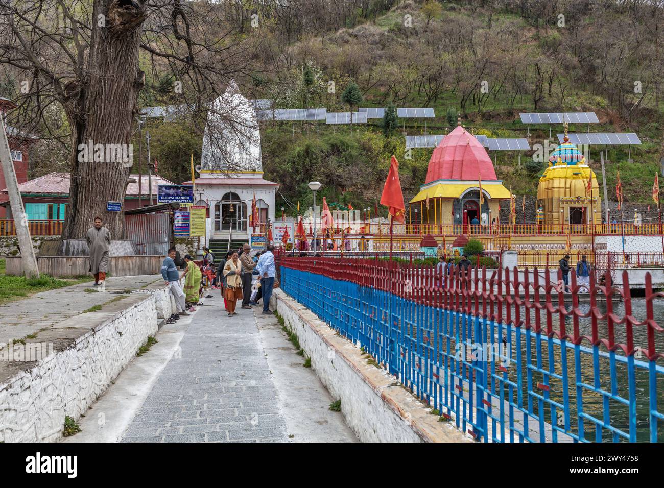 Mattan Temple, Pahalgam, Kashmir, India Stock Photo - Alamy