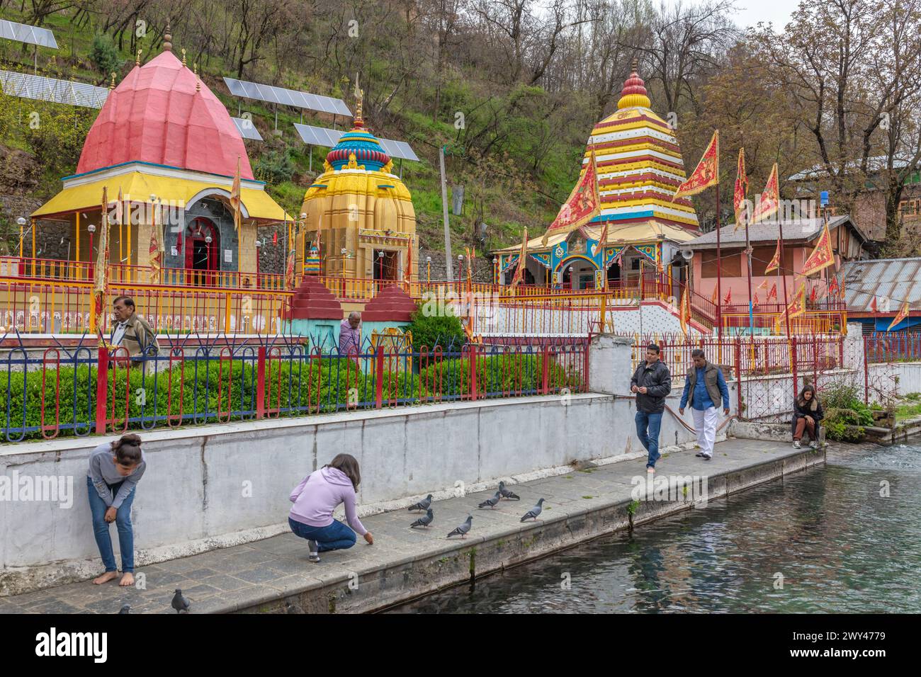 Mattan Temple, Pahalgam, Kashmir, India Stock Photo - Alamy