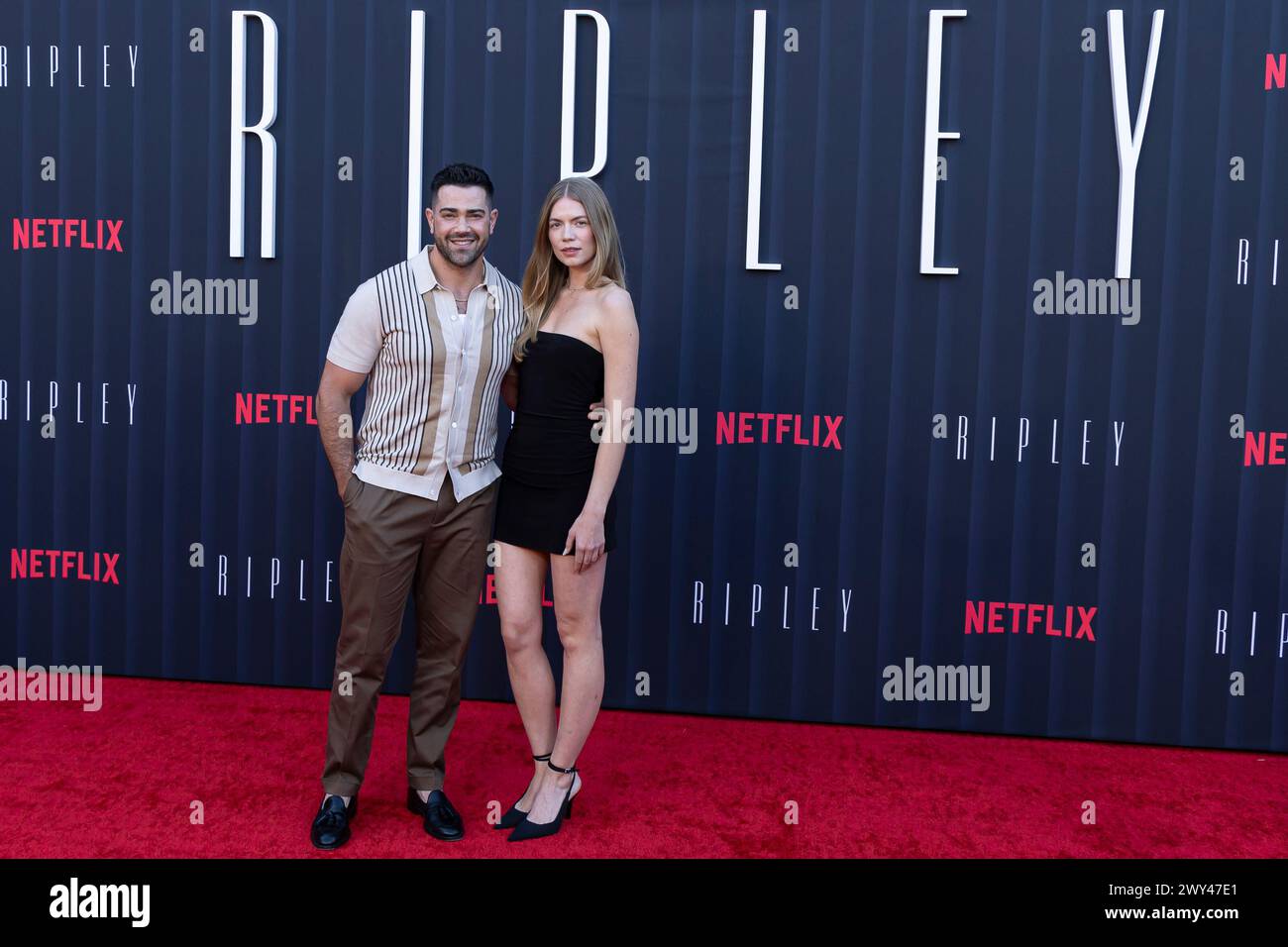 Los Angeles, USA. 03rd Apr, 2024. Jesse Metcalfe and Helen Immel attend ...