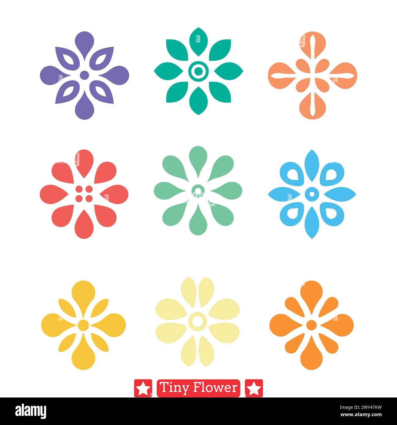 Miniature gardens Stock Vector Images - Alamy