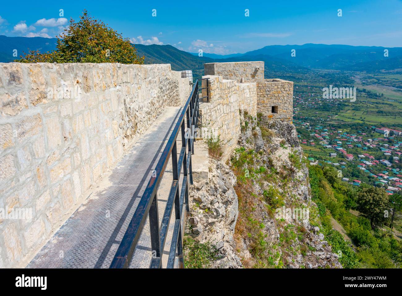 Modinakhe Castle in georgia during a summer day Stock Photo - Alamy