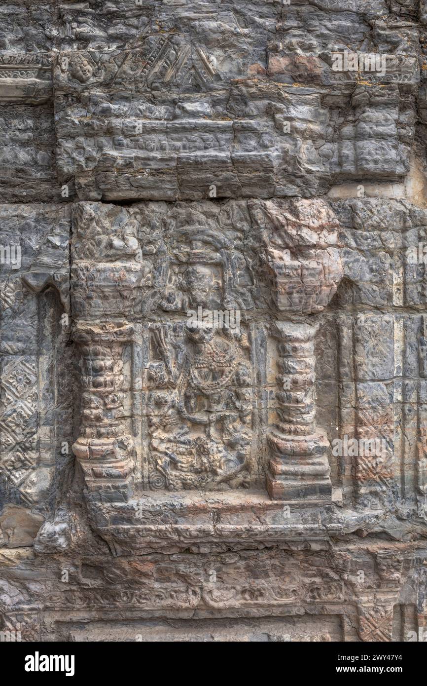 Avantisvamin temple, 9th century, Awantipora, Kashmir, India Stock ...