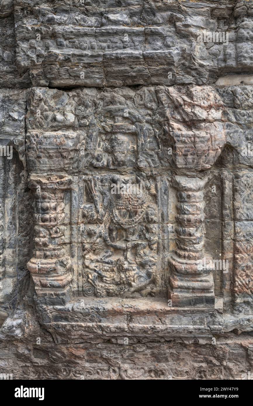 Avantisvamin temple, 9th century, Awantipora, Kashmir, India Stock ...