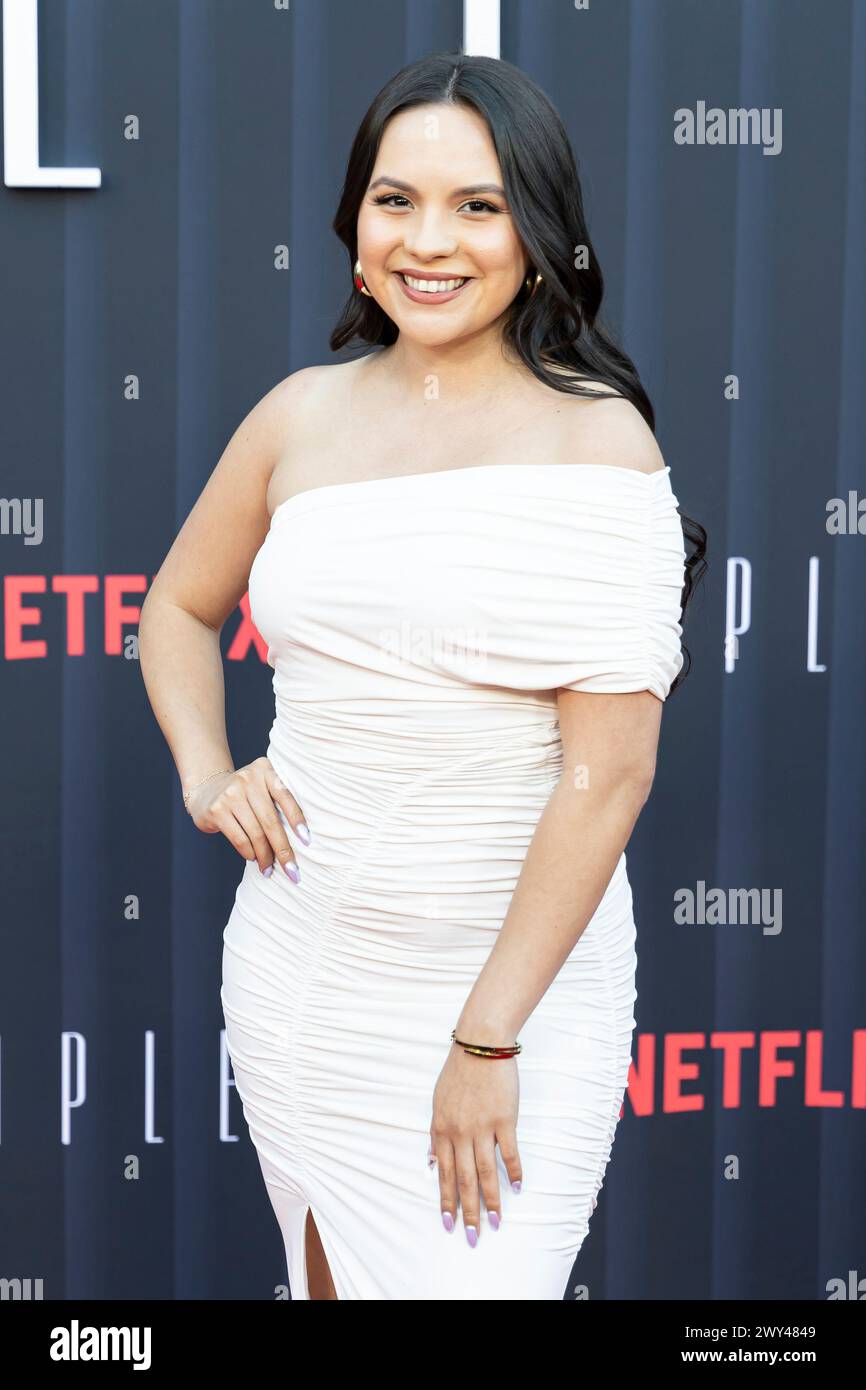 Los Angeles, USA. 03rd Apr, 2024. Denaee Amaya attends the arrivals of ...