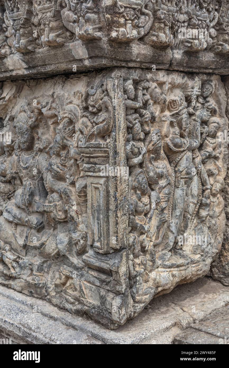 Avantisvamin temple, 9th century, Awantipora, Kashmir, India Stock ...