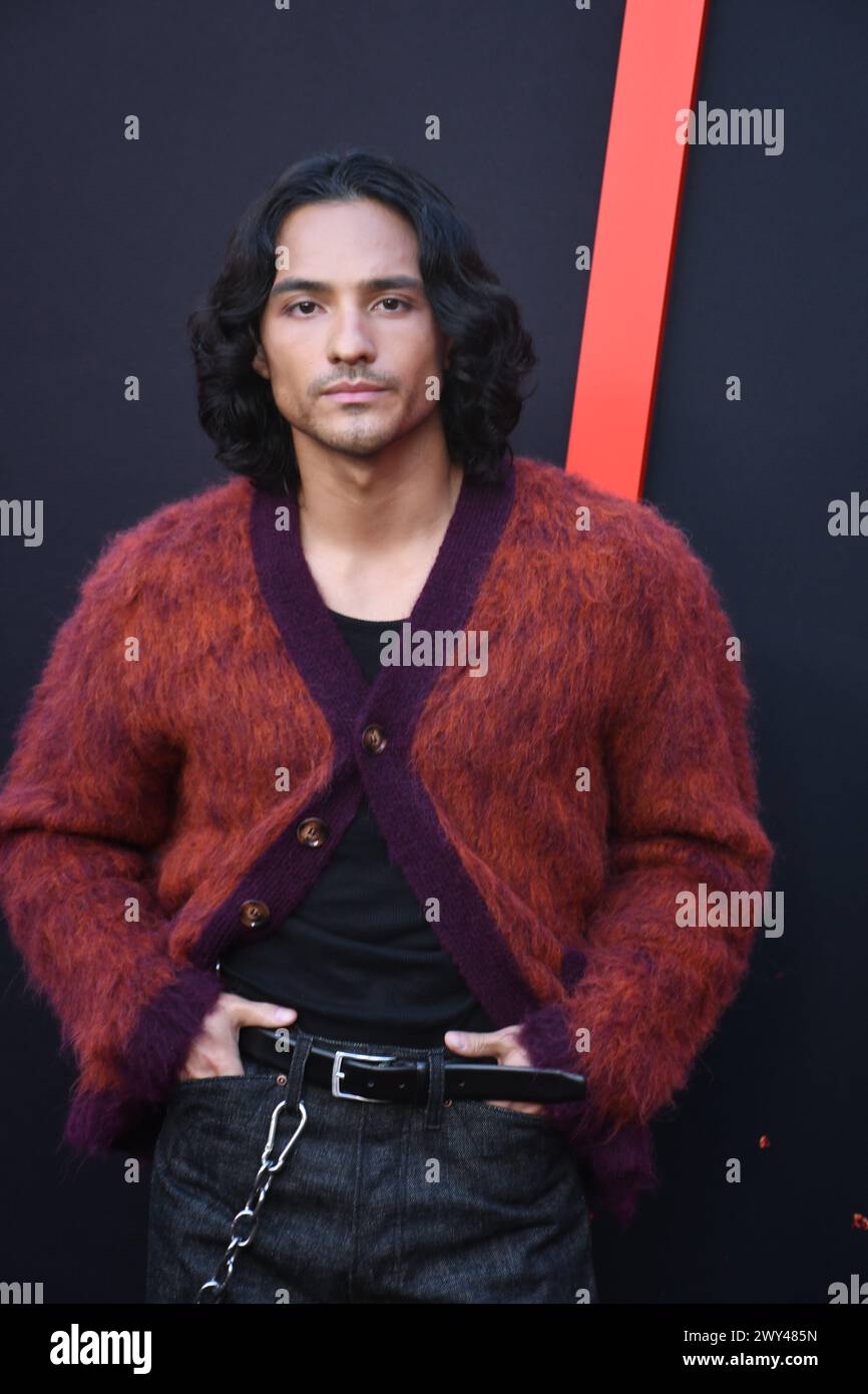 Los Angeles, California, USA 3rd April 2024 Actor Brandon Perea attends ...