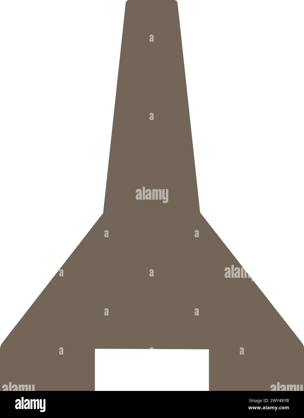 Concrete road divider icon vector illustration symbol design Stock ...