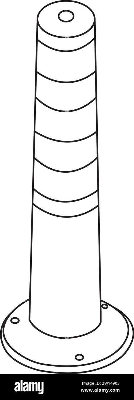 Traffic cone icon vector illustration symbol design Stock Vector Image ...