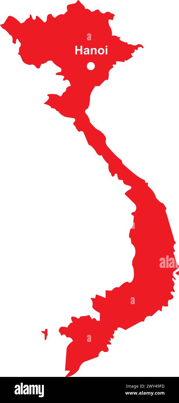 Vietnam map icon vector illustration symbol design Stock Vector Image ...