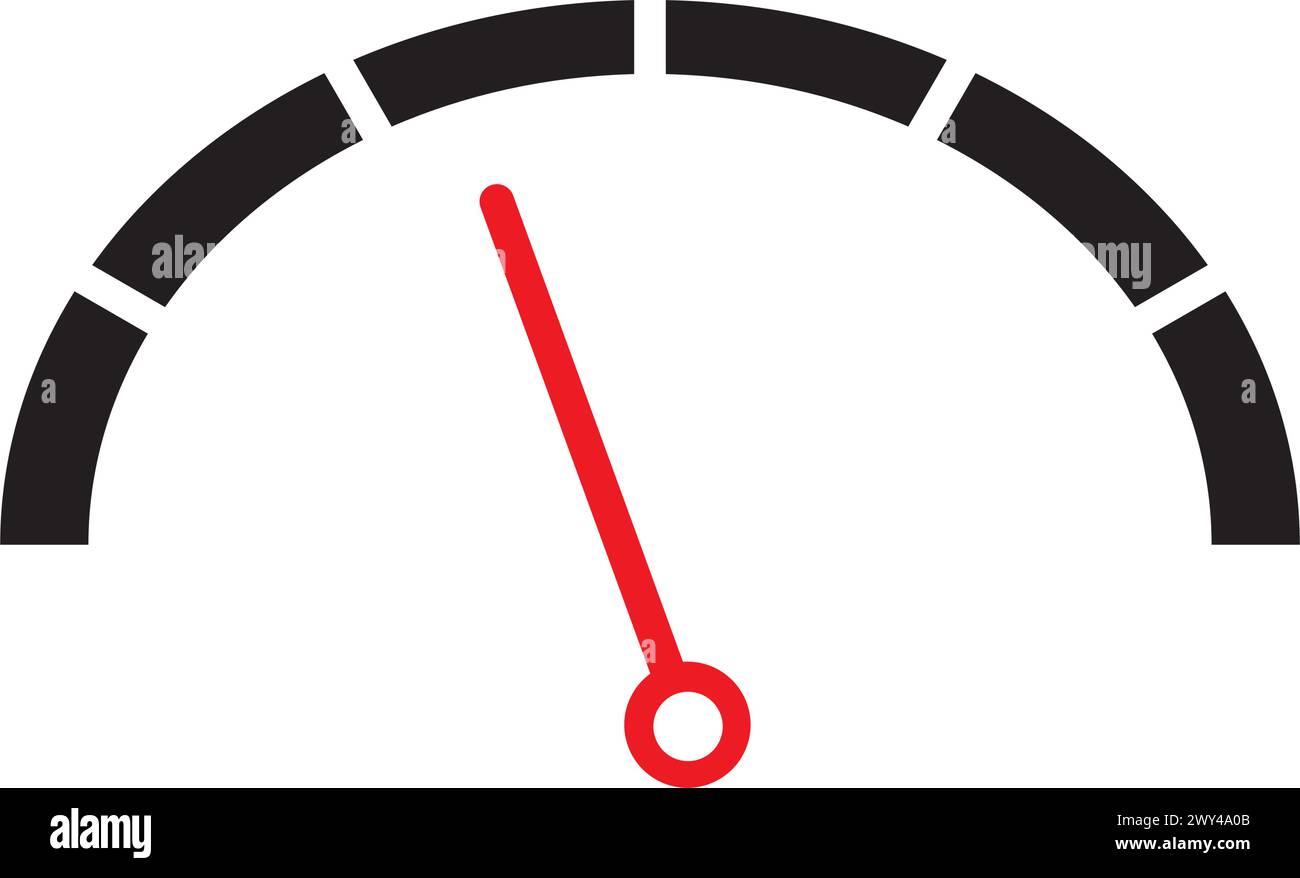 Speedometer icon vektor illustration symbol design Stock Vector Image ...