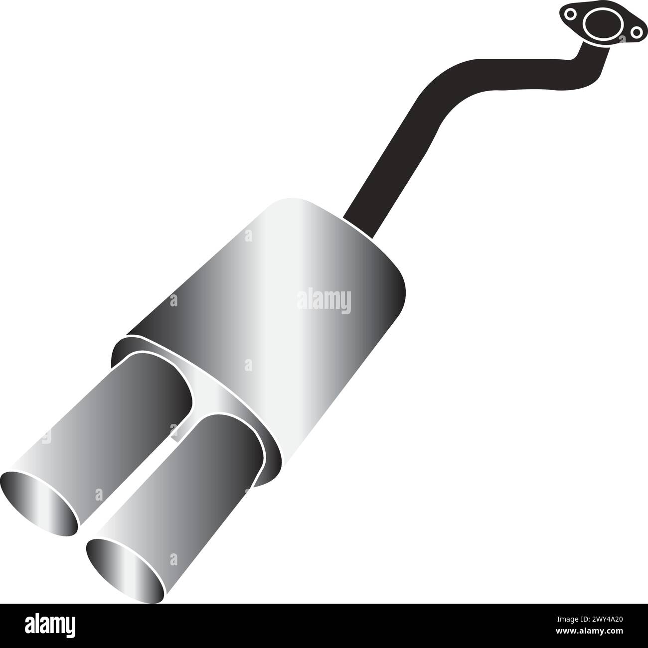 Car exhaust icon vector illustration symbol design Stock Vector Image ...