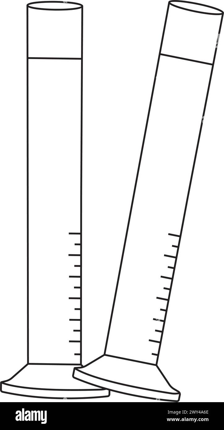 Laboratory measuring cup icon vector illustration symbol design Stock ...