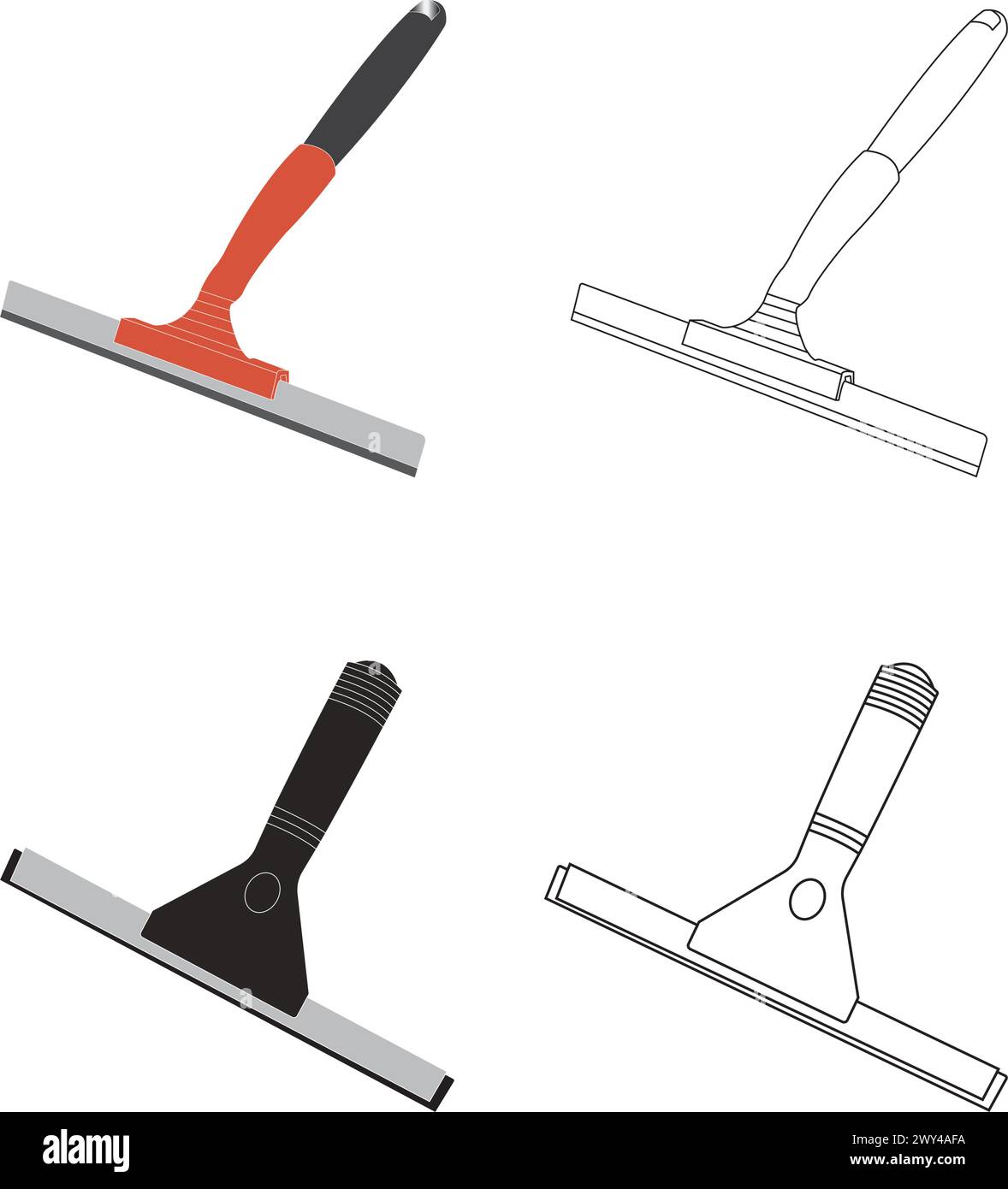 Glass cleaner icon vector illustration symbol design Stock Vector Image ...