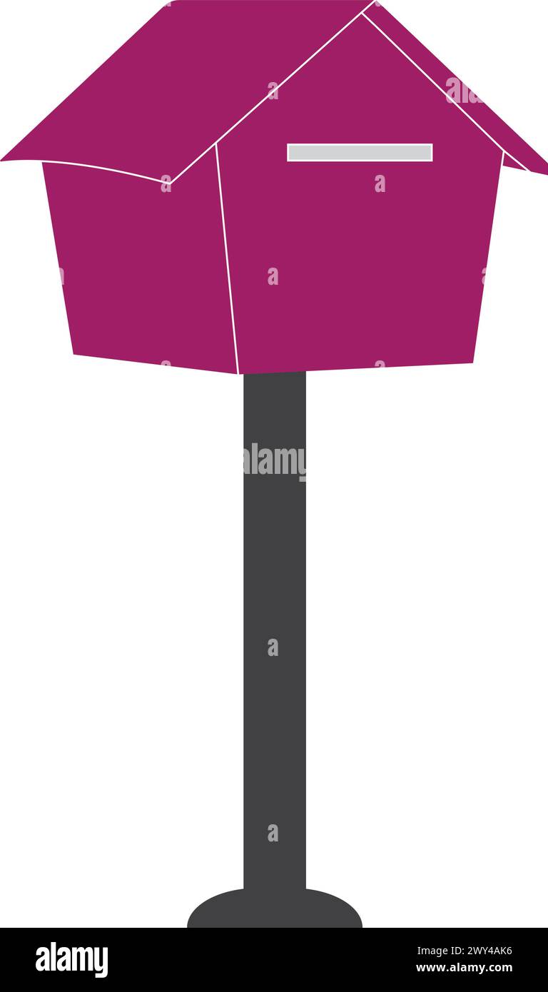 Mailbox vector illustration in flat style Stock Vector Image & Art - Alamy