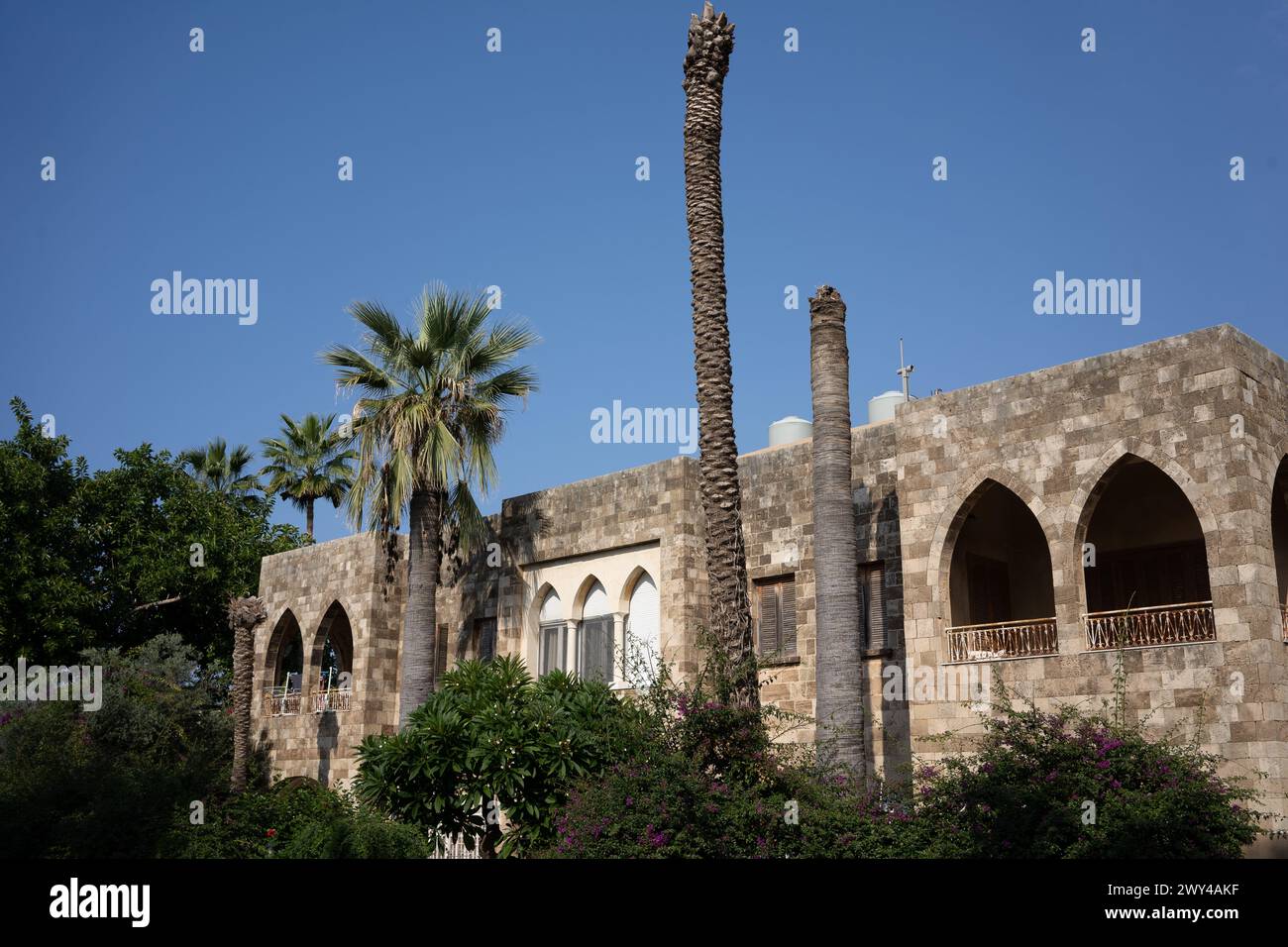 Sunset at the port of Byblos, Lebanon Stock Photo - Alamy