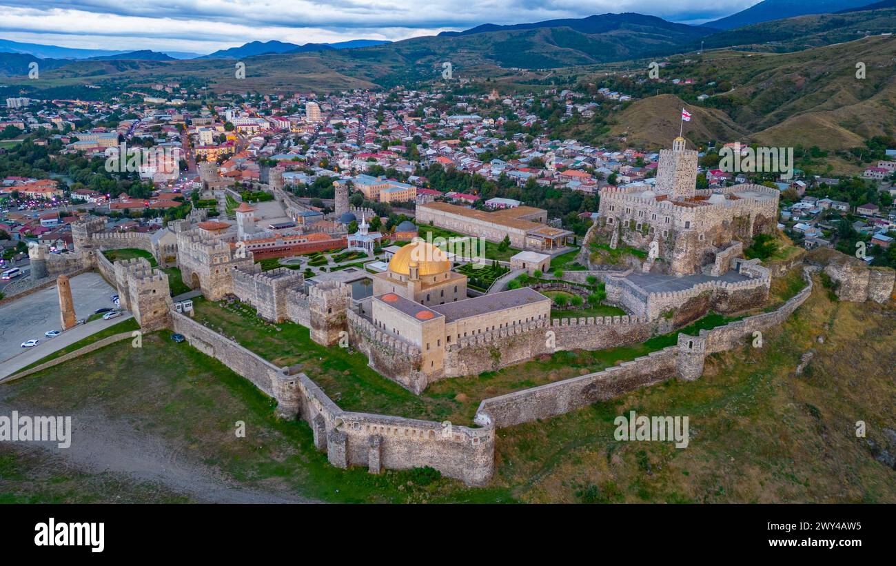 Panorama view of Akhaltsikhe (Rabati) Castle in Georgia Stock Photo - Alamy