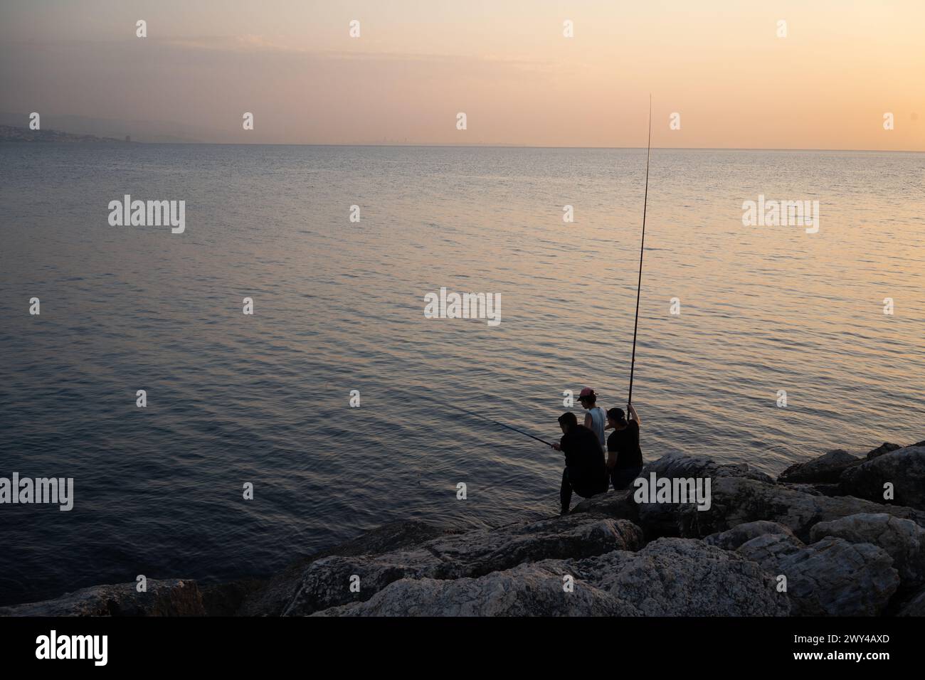 Beirut port sunset hi-res stock photography and images - Alamy