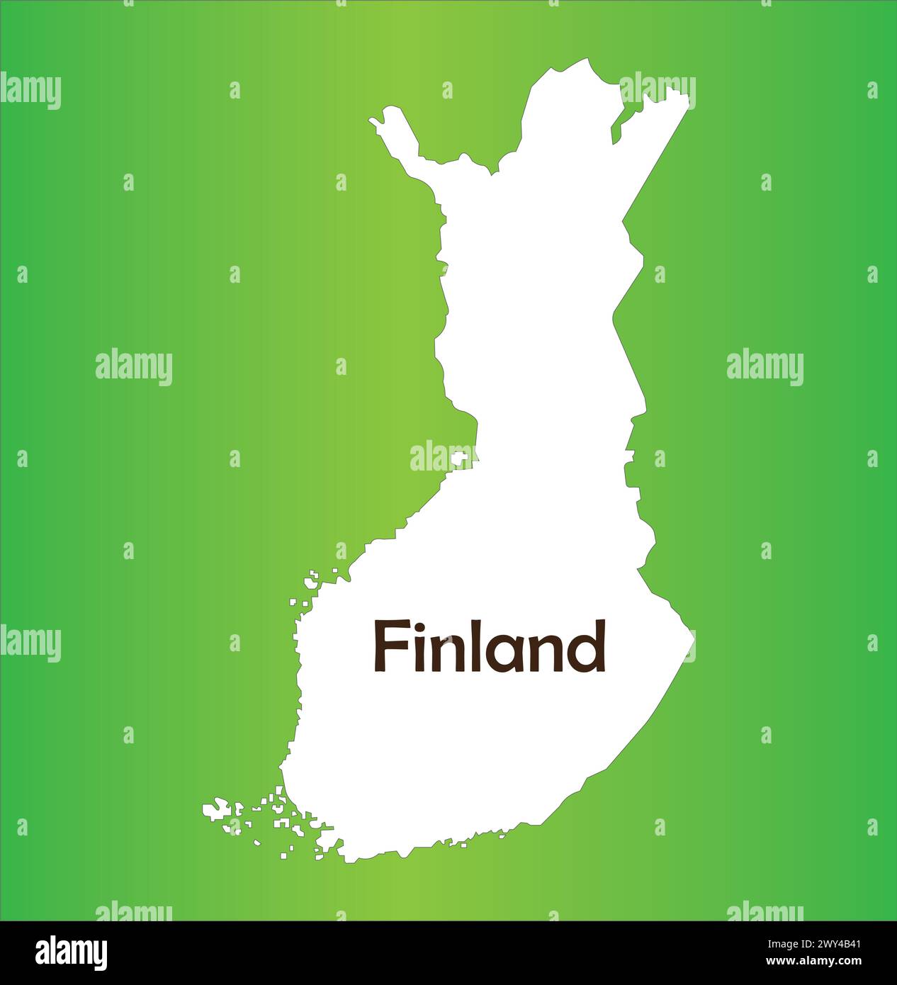 Finland map icon vector illustration symbol design Stock Vector Image ...
