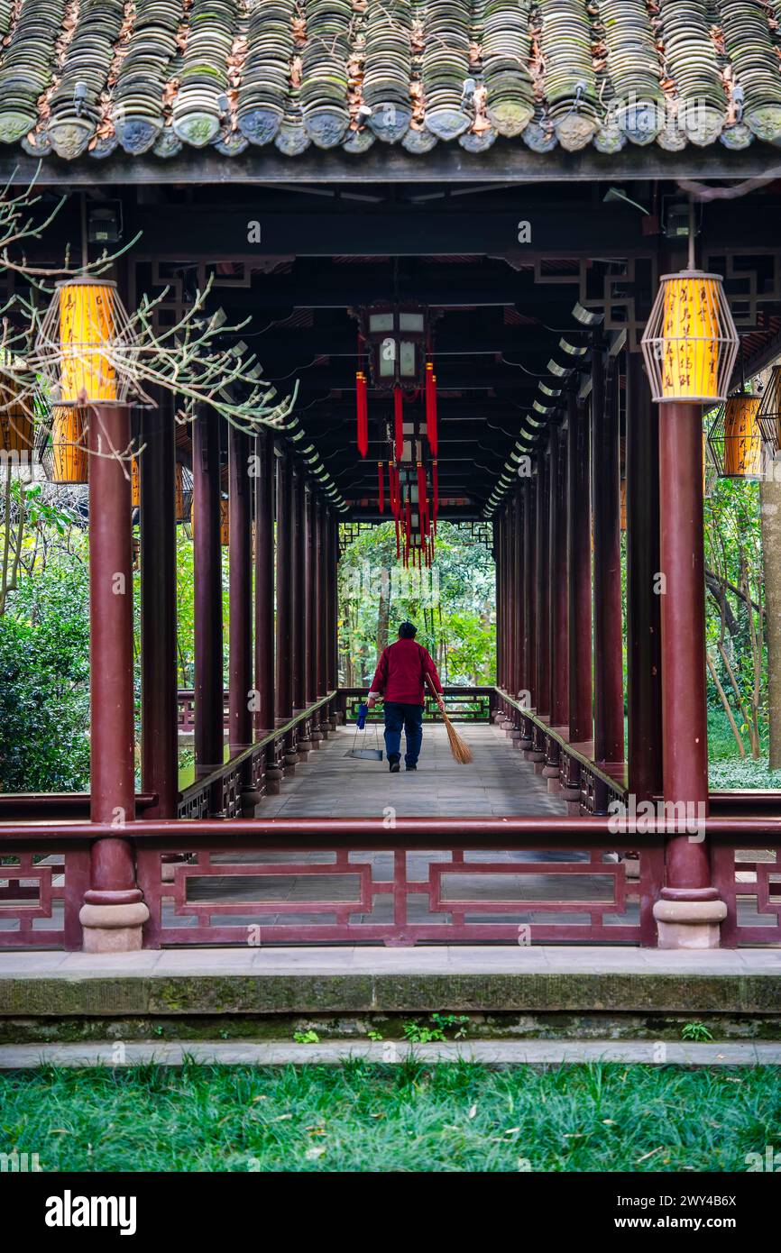 Du fu thatched cottage hi-res stock photography and images - Alamy