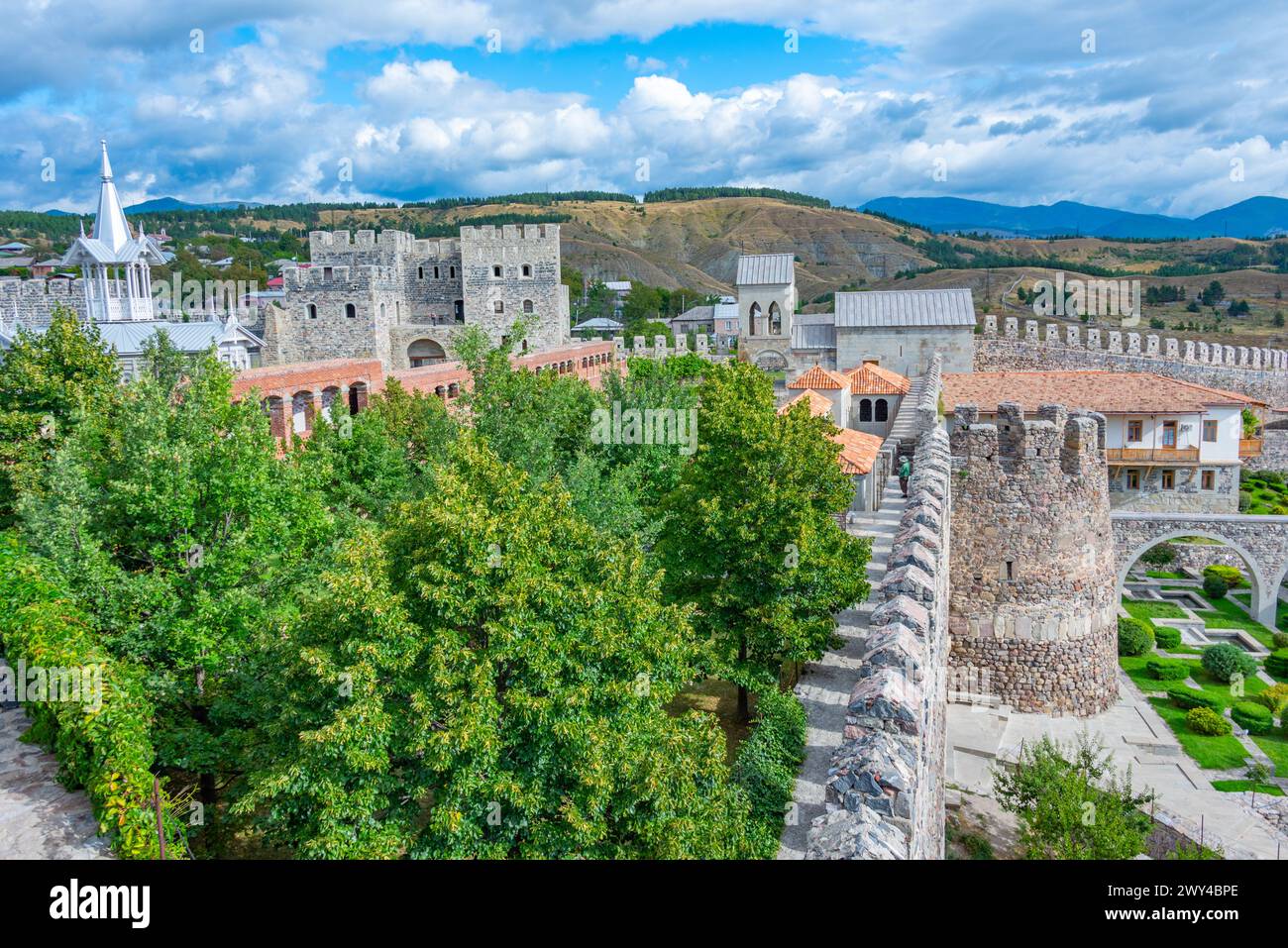 Panorama view of Akhaltsikhe (Rabati) Castle in Georgia Stock Photo - Alamy