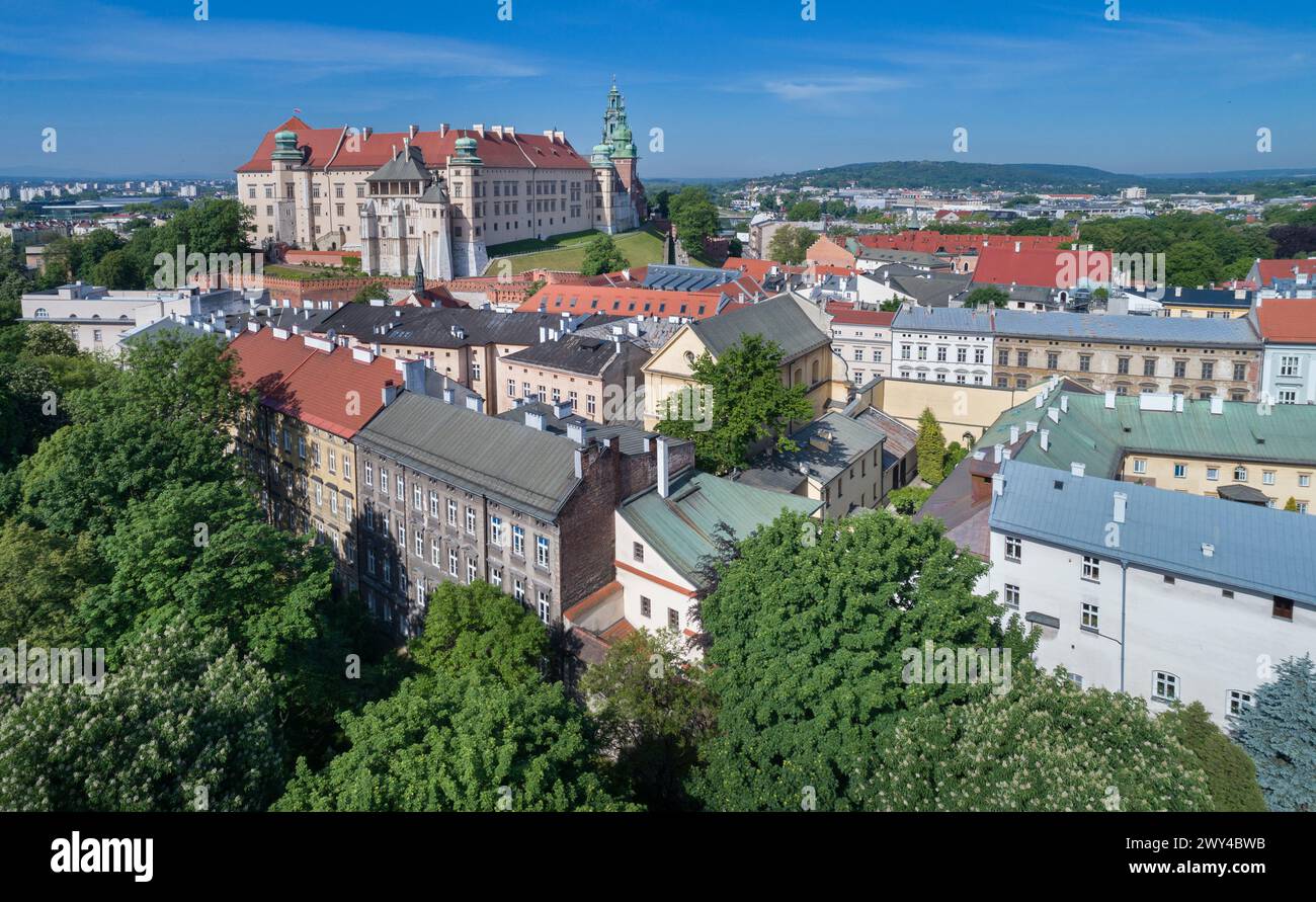 Wawel castle courtyard buildings hi-res stock photography and images ...