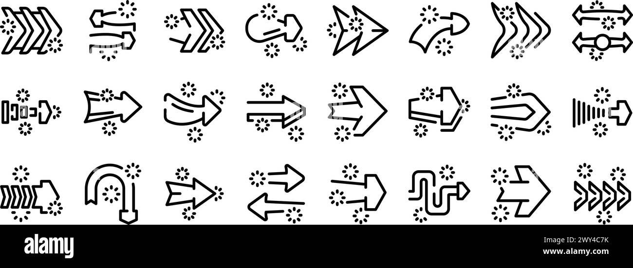 Long straight arrow Black and White Stock Photos & Images - Alamy