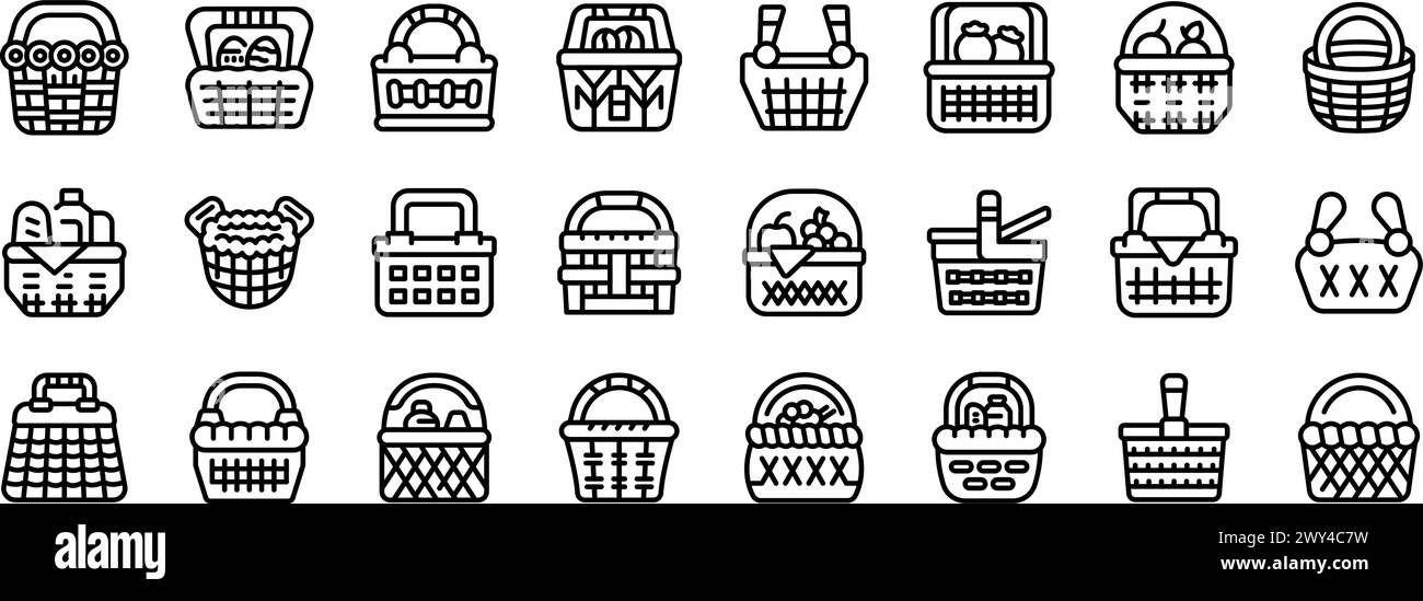 Outdoor luncheon Stock Vector Images - Alamy