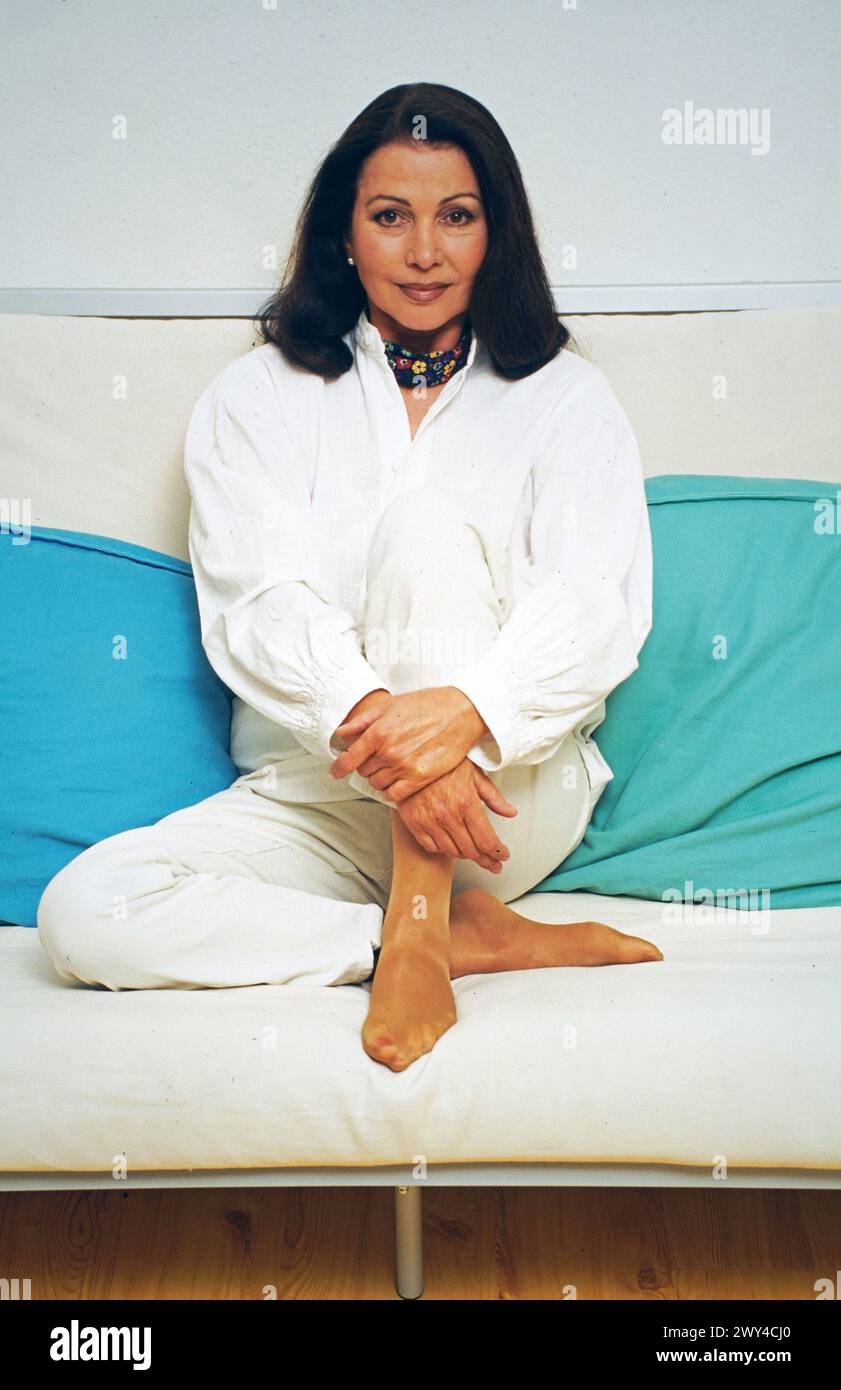 Renate Blume, deutsche Schauspielerin, bei einem Fotoshooting ...