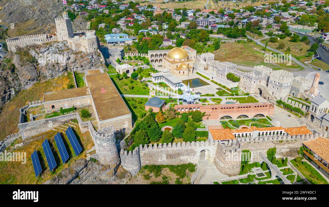 Panorama view of Akhaltsikhe (Rabati) Castle in Georgia Stock Photo - Alamy