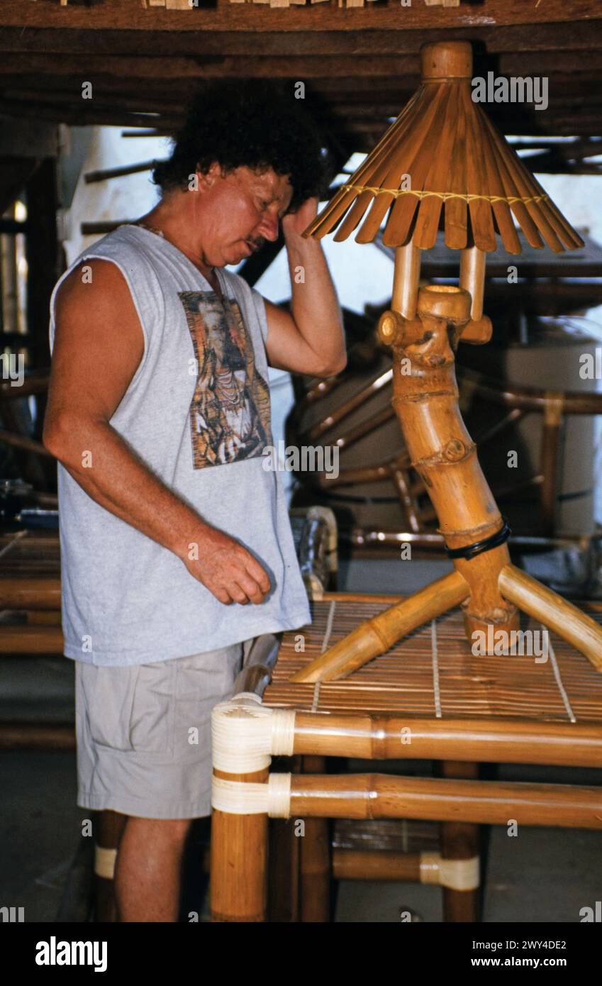 Harry Jeske, Mitgründer und Bassist der Gruppe "Puhdys" in Tubigon auf ...
