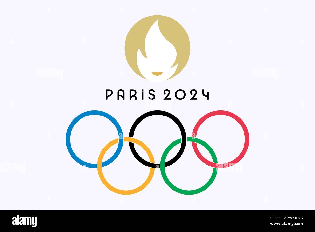 Official symbol of Olympic Games 2024. Official logo of Summer Olympic ... Official symbol of Olympic Games 2024. Official logo of Summer Olympic ...