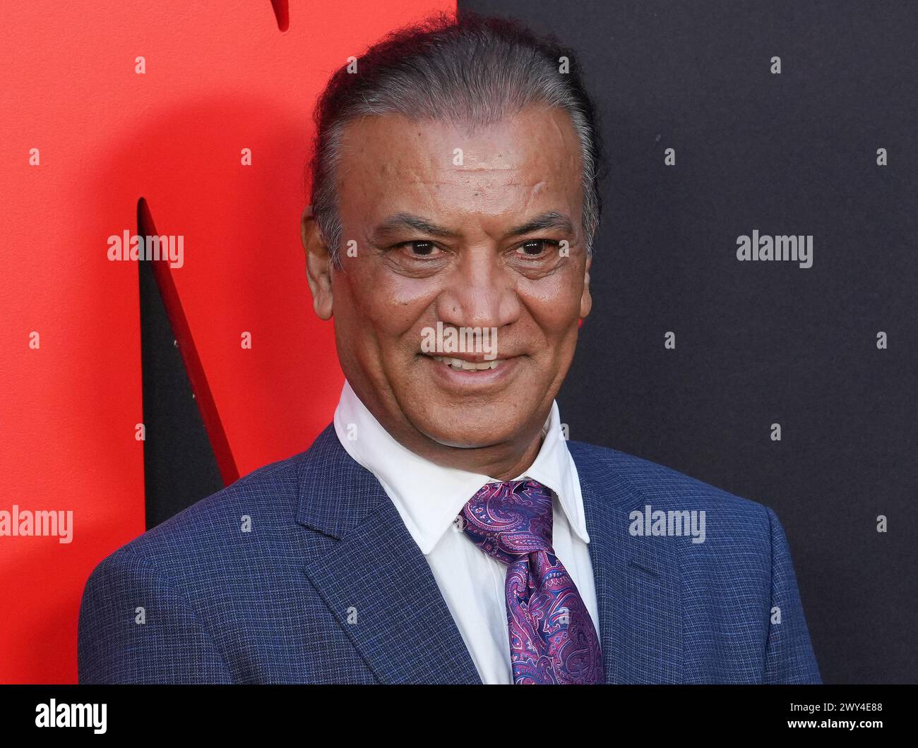 Los Angeles, USA. 03rd Apr, 2024. Vipin Sharma at the Universal Pictures' MONKEY MAN Los Angeles ...