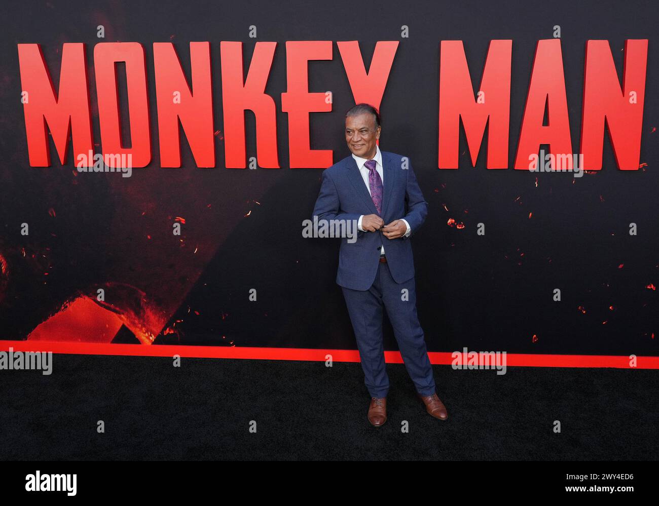 Los Angeles, USA. 03rd Apr, 2024. Vipin Sharma at the Universal ...