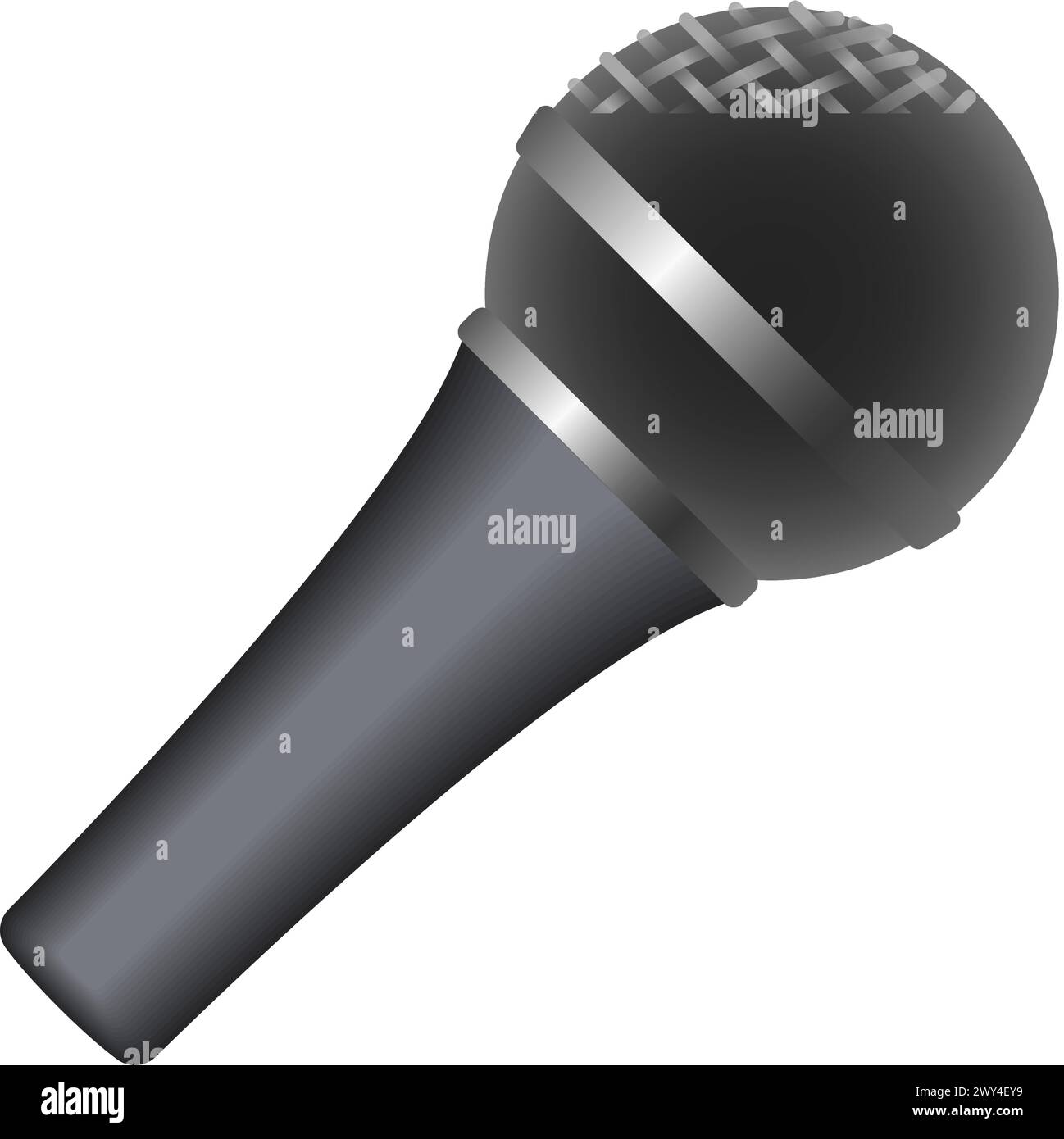 3d microphone Stock Vector Images - Alamy
