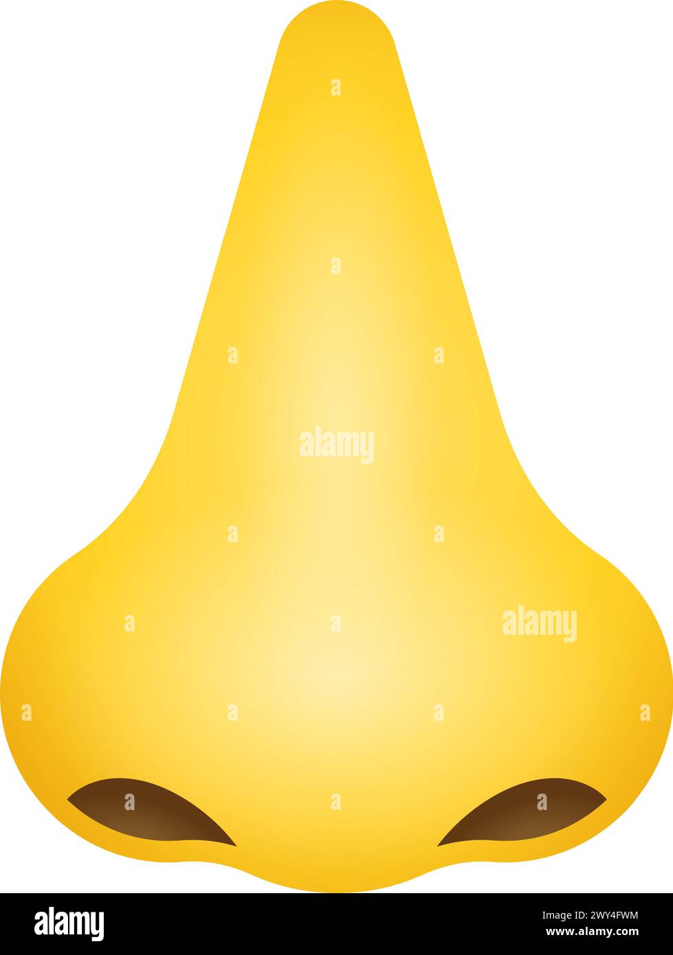 3d button nose Stock Vector Images - Alamy