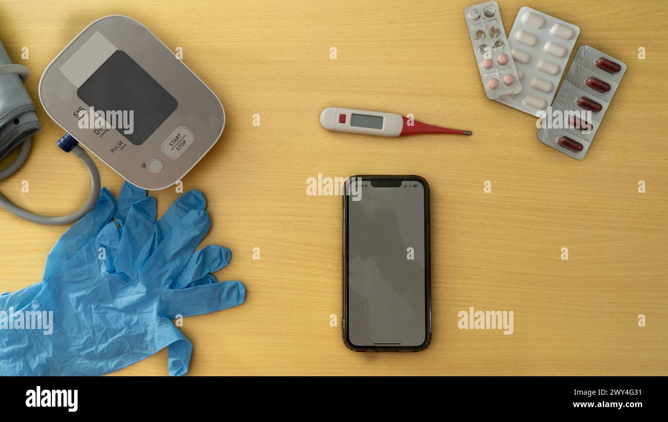 Modern patient monitoring device next hi-res stock photography and ...