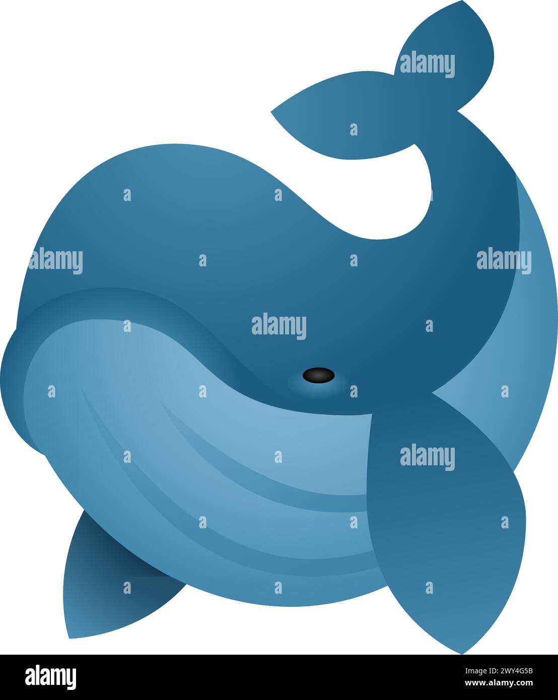 Friendly whale Stock Vector Images - Alamy