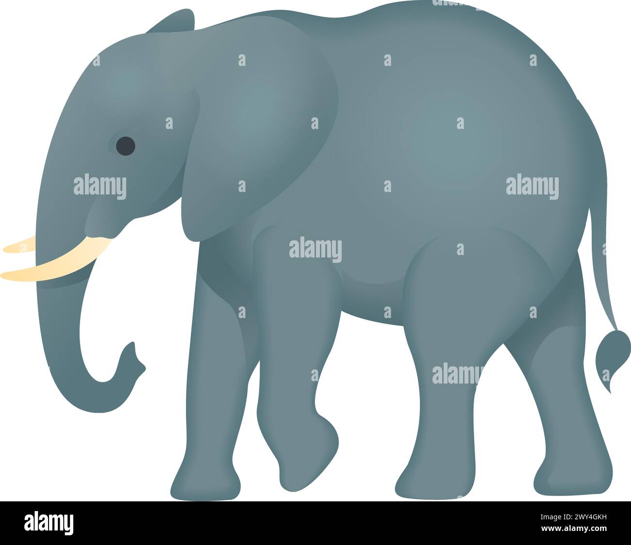 Elephant 3d Stock Vector Images - Alamy