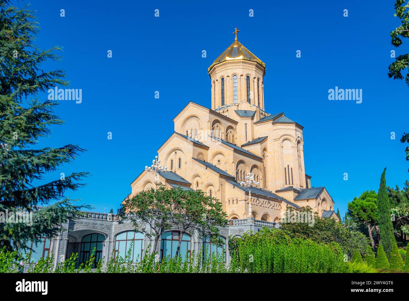 Holy Trinity Cathedral of Tbilisi in Georgia Stock Photo - Alamy