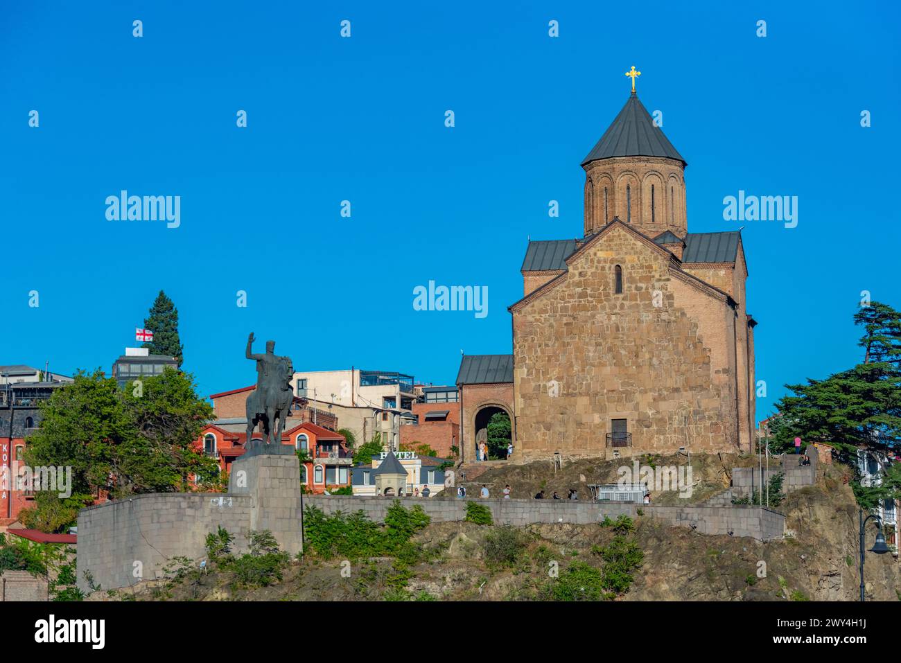 Metekhi virgin mary assumption church hi-res stock photography and ...