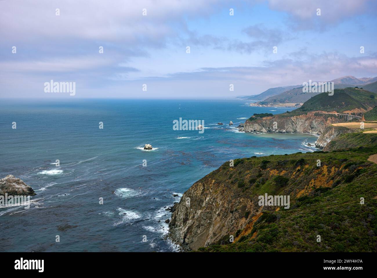 The Beautiful Coastline of Big Sur - California, USA Stock Photo - Alamy
