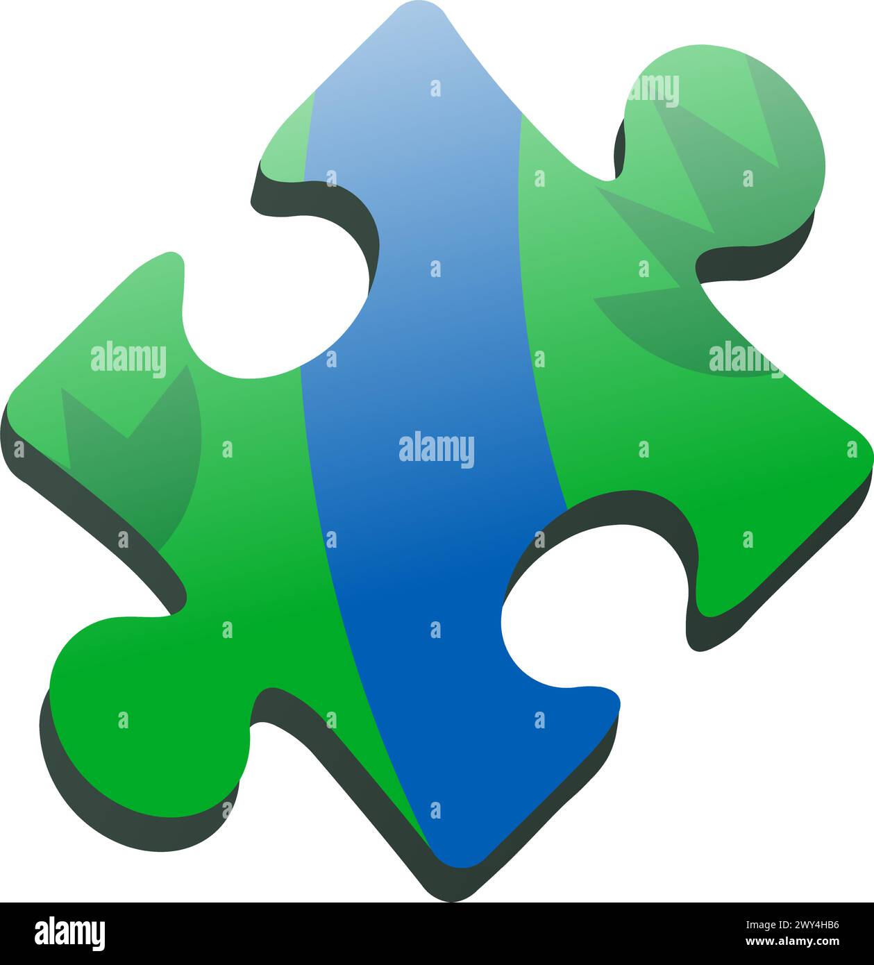 Puzzle piece symbol Stock Vector Images - Alamy