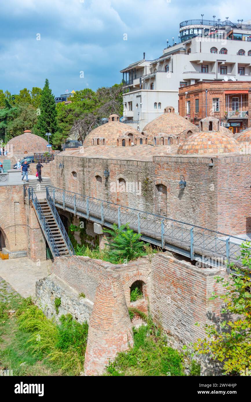 Sulfur baths in Georgian capital Tbilisi Stock Photo - Alamy