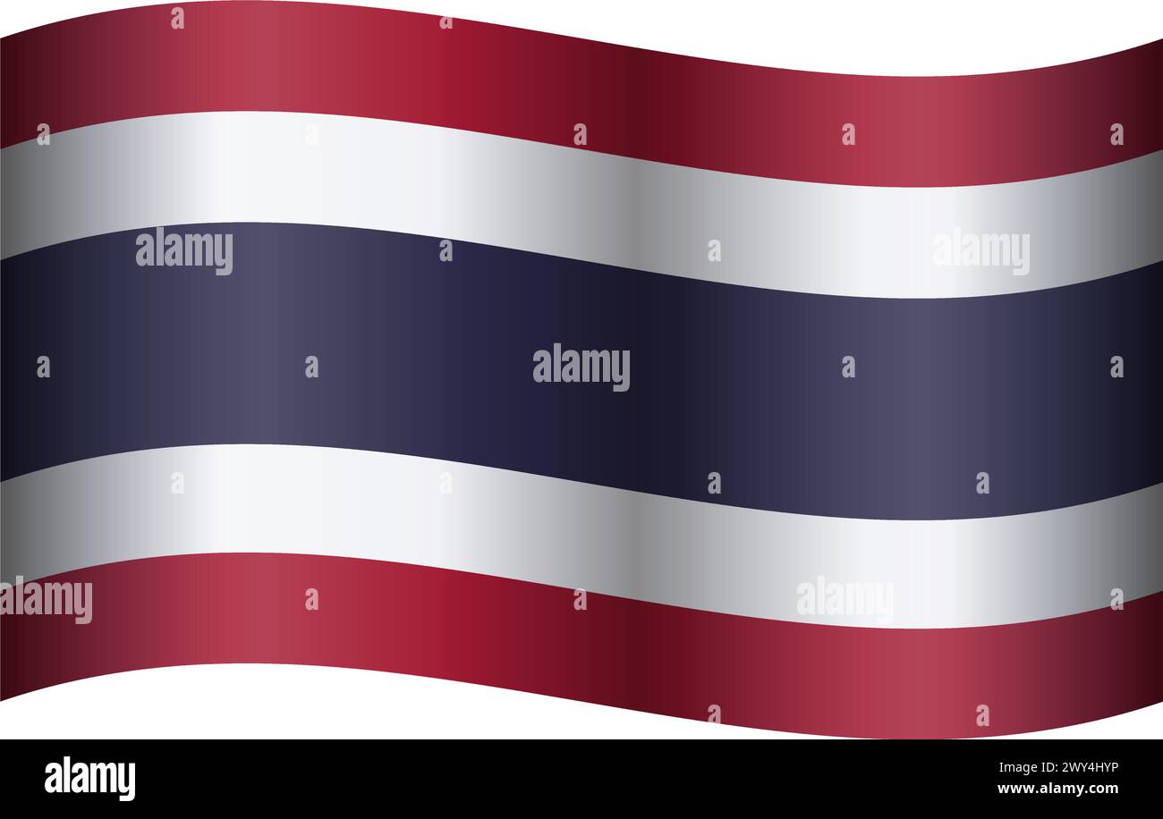 High Quality Thailand Flag Vector Stock Vector Images Alamy