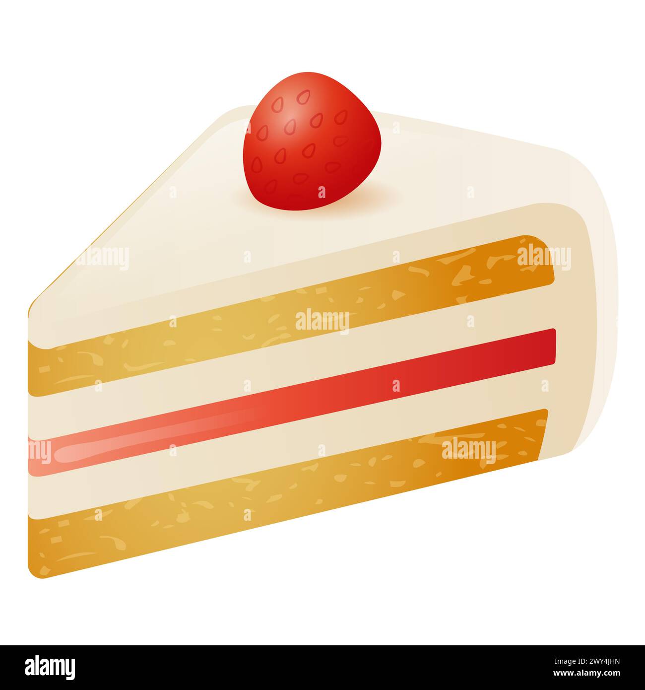 Shortcake illustration Cut Out Stock Images & Pictures - Alamy
