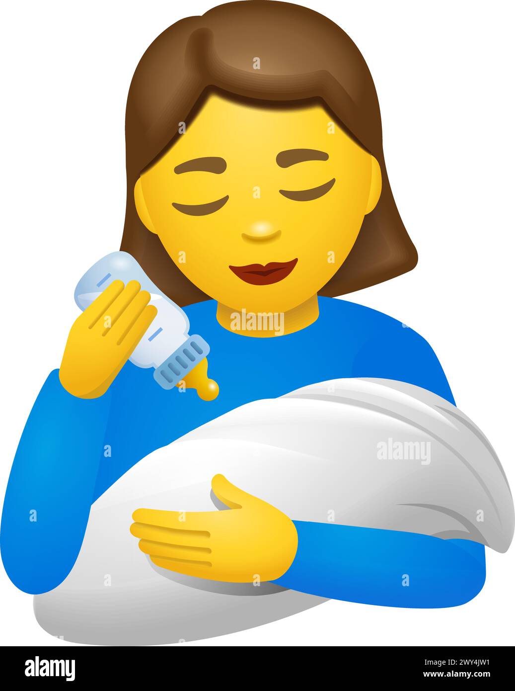 Feeding its Stock Vector Images - Alamy